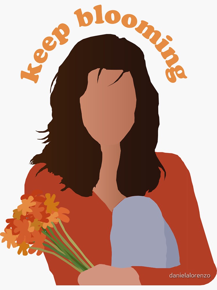 "Keep Blooming" Sticker for Sale by danielalorenzo | Redbubble