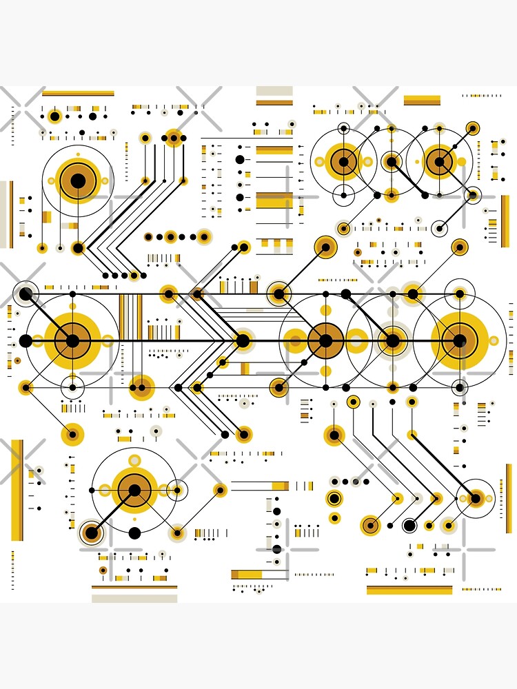 "Technical Engineering drawing" Poster by OusamaKh | Redbubble