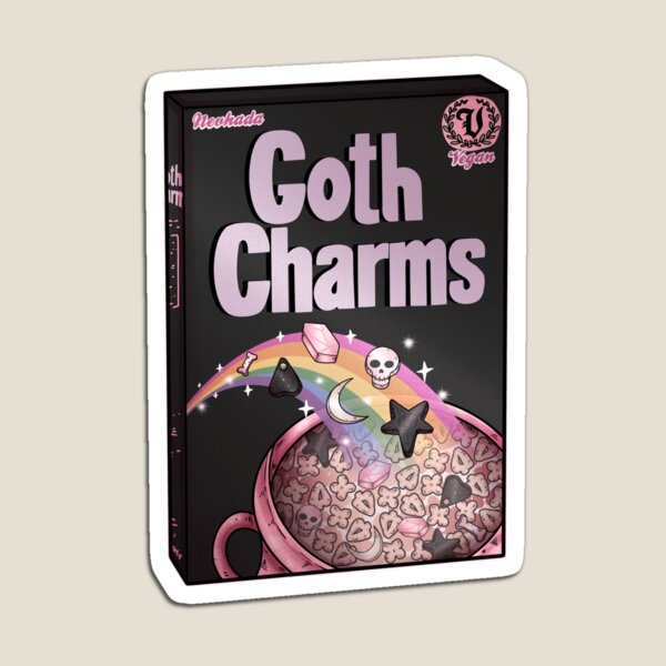 "Goth Charms" Magnet for Sale by nevhada | Redbubble