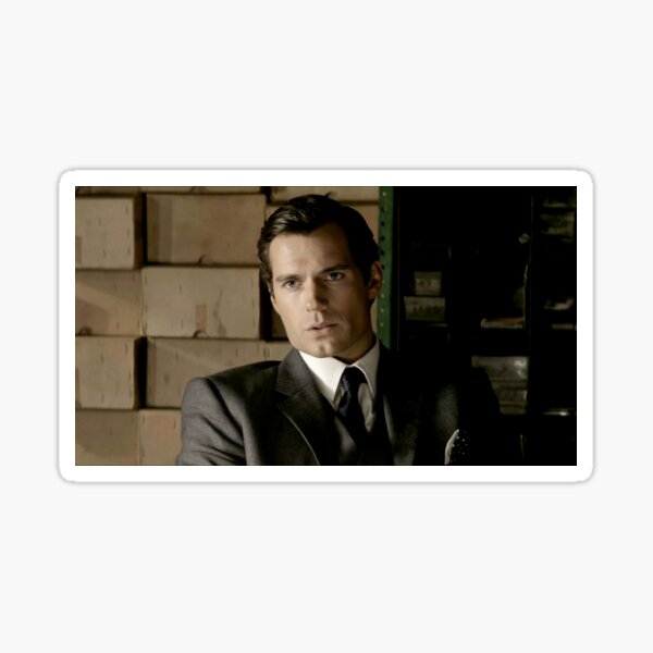"Napoleon Solo" Sticker for Sale by l-hdz | Redbubble