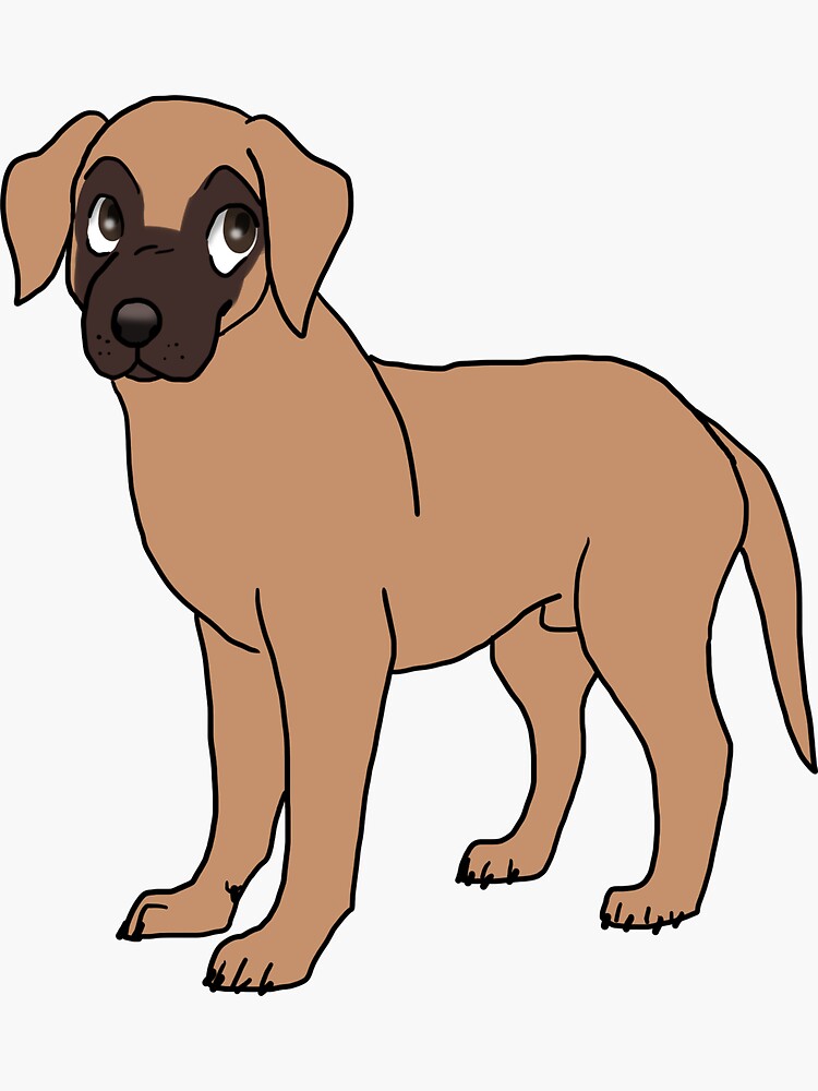 "Ginga: Puppy Ken" Sticker by Skylacine | Redbubble