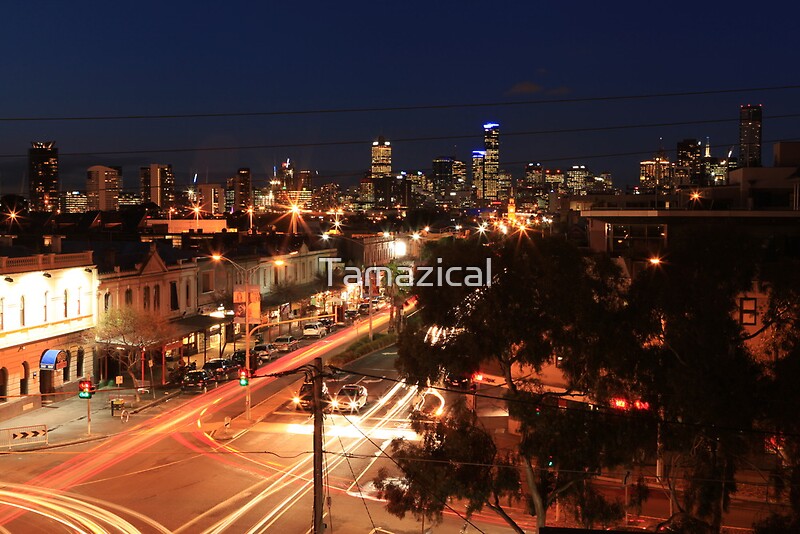 "Melbourne, Victoria" by Tamazical | Redbubble