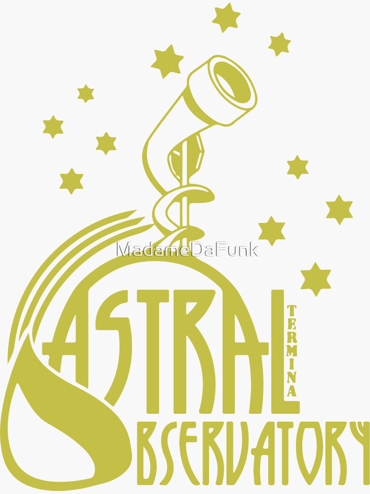 "ASTRAL LABORATORY" Sticker for Sale by MadameDaFunk | Redbubble