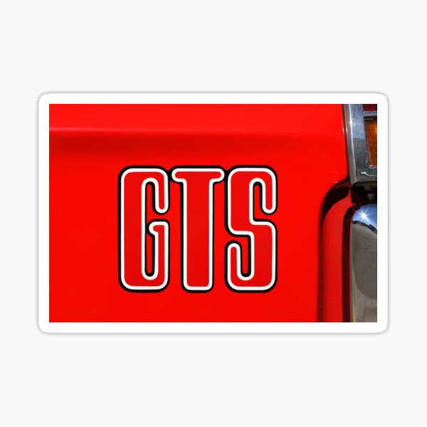 "Holden GTS Graphic Shirt" Sticker for Sale by HoskingInd | Redbubble