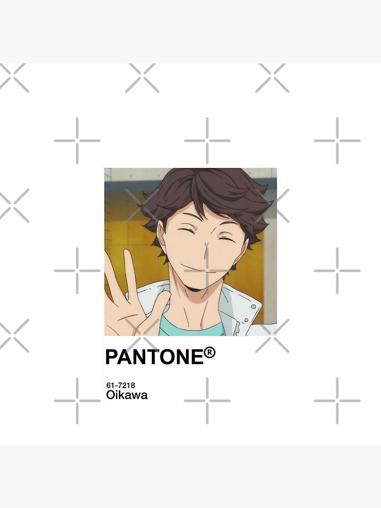Póster «Pegatina Oikawa Pantone» de AnthonySlewh | Redbubble