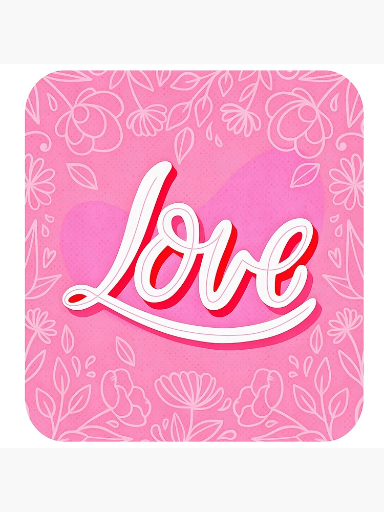 "Love Quotations, Colorful Designs Rainbows, Hearts, Flowers (17)" Art ...