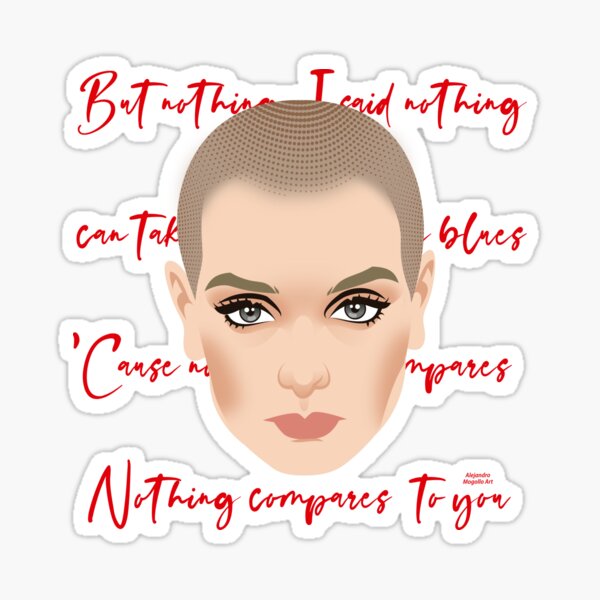 "Nothing" Sticker by AleMogolloArt | Redbubble