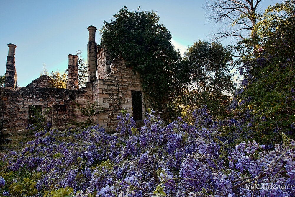 "Eurama Ruins - Faulconbridge NSW" by Malcolm Katon | Redbubble