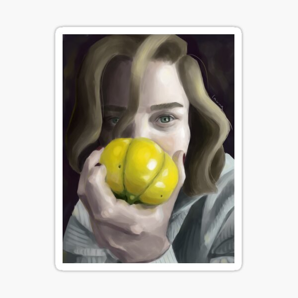 "Self-Portrait" Sticker by LannaTheGreat | Redbubble