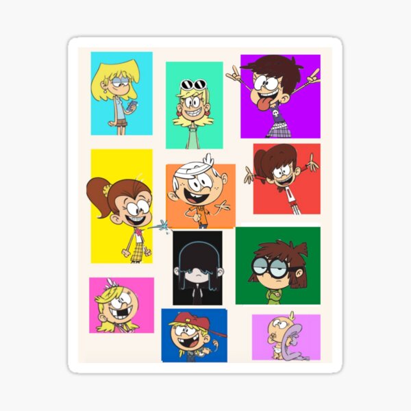 Loud House Stickers | Redbubble