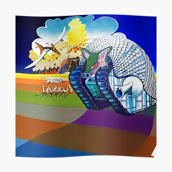 "ELP Tarkus (1971)" Poster for Sale by ThePr00gl0rd | Redbubble