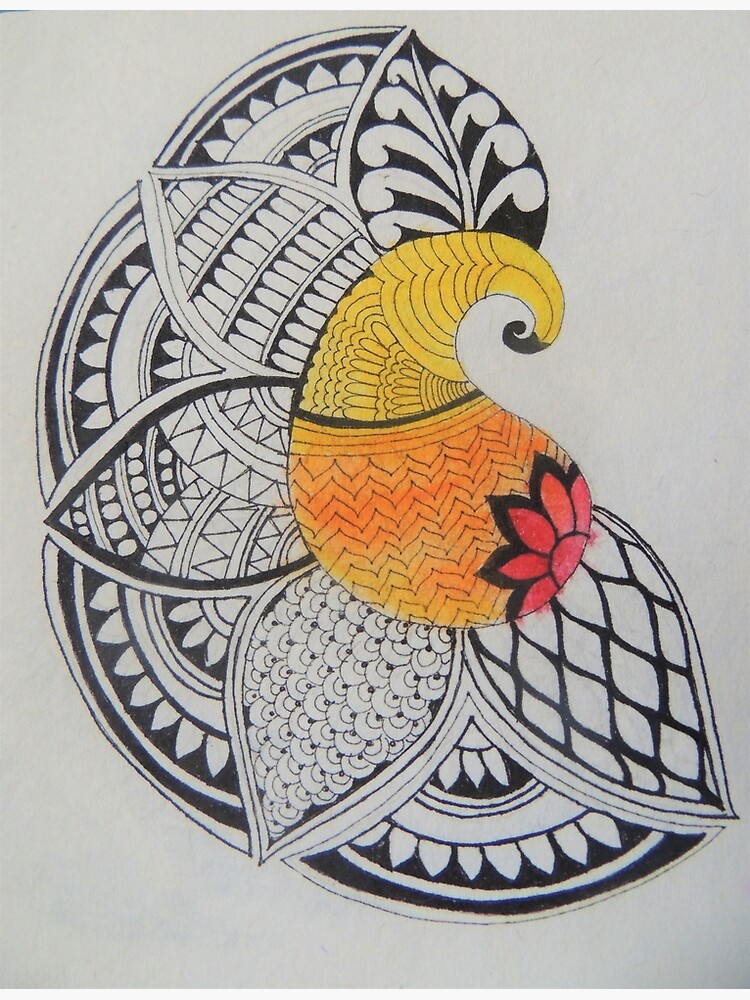 "Indian Pattern Ambi" Poster by NikhitaArorah | Redbubble