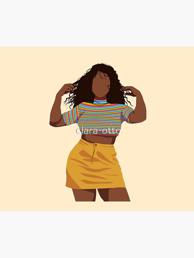 "Rainbow girl" Poster by clara-otto | Redbubble