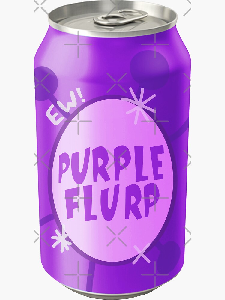 "Purple Flurp" Sticker for Sale by amarie98 | Redbubble