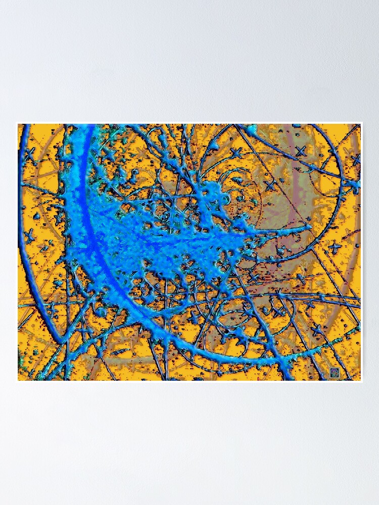 ""Subatomic Particle Collision Tracks"©" Poster for Sale by LisaCClark ...