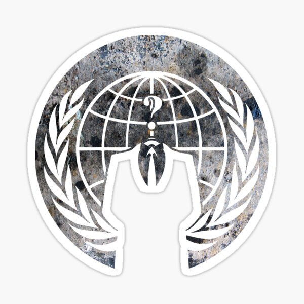 Anonymous Stickers | Redbubble
