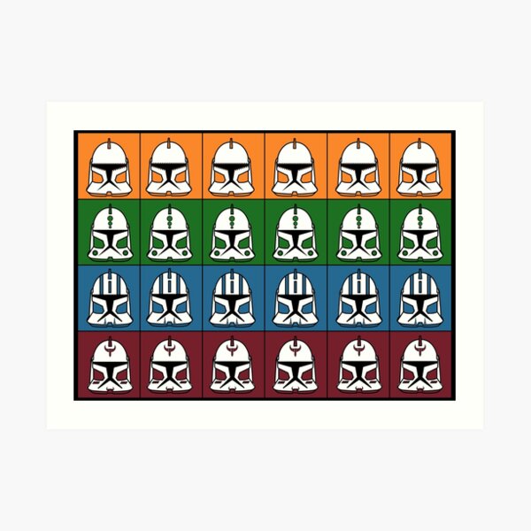 "Clone Trooper Custom Battalions " Art Print for Sale by ...