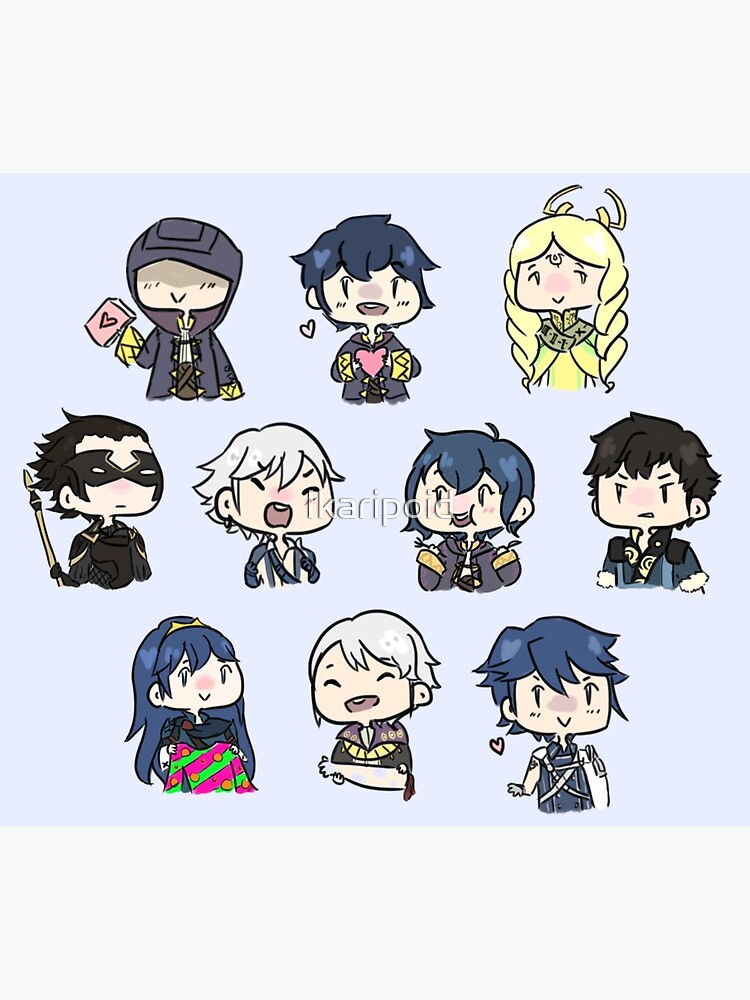 "Fire Emblem pattern" Canvas Print for Sale by Ikaripoid | Redbubble