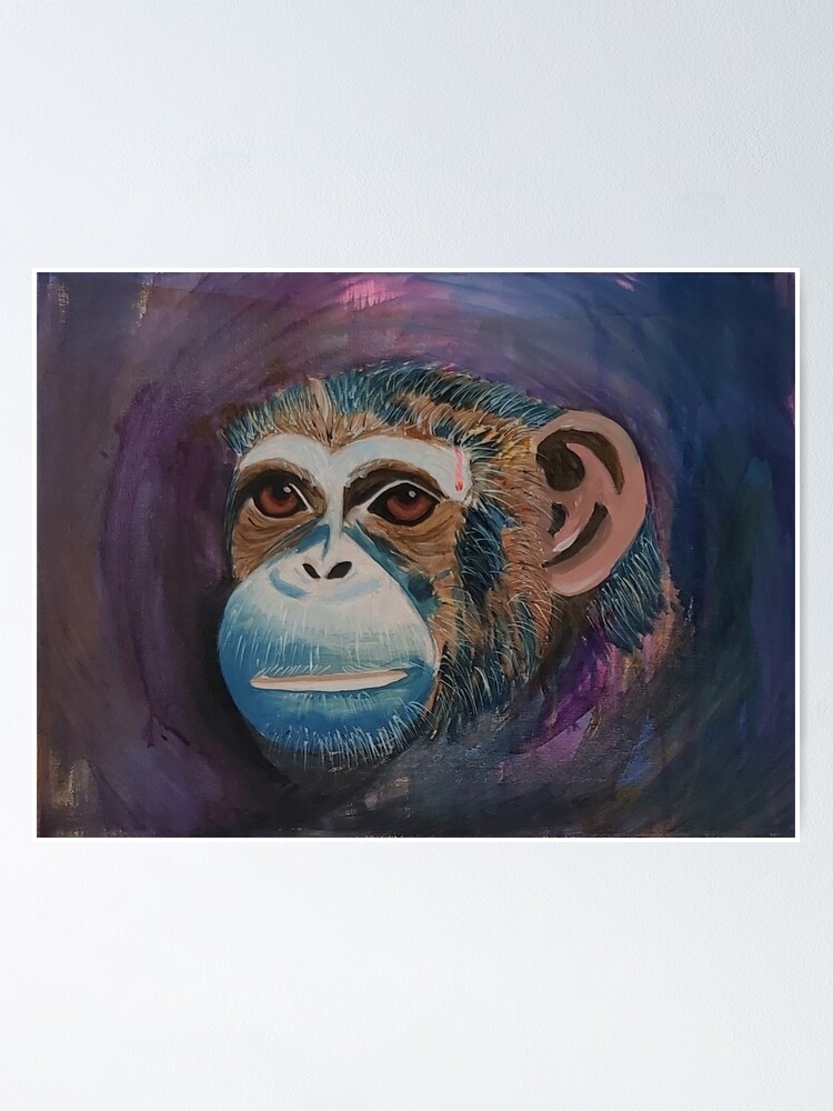 "Monkey Business" Poster for Sale by bobbiejoreid | Redbubble