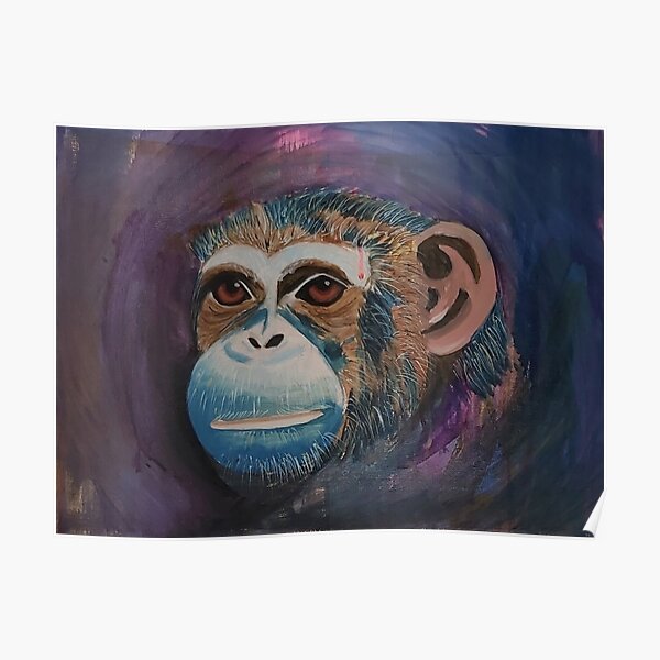 "Monkey Business" Poster for Sale by bobbiejoreid | Redbubble