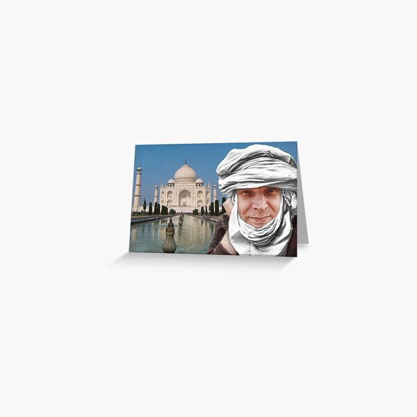"In the Soul of Ustad Ahmad Lahauri " Greeting Card by GolemAura | Redbubble