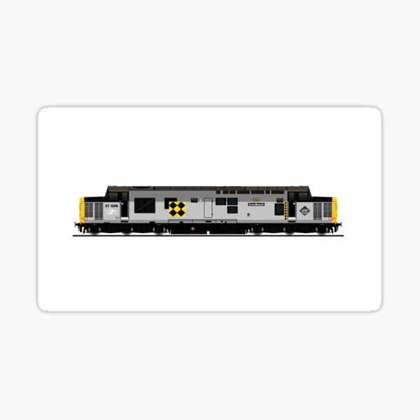 "CLASS 37 LOCOMOTIVE" Sticker for Sale by CraigMatthews | Redbubble
