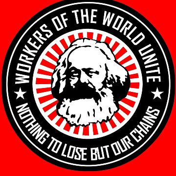 "KARL MARX - WORKERS UNITE" Sticker for Sale by Calgacus | Redbubble
