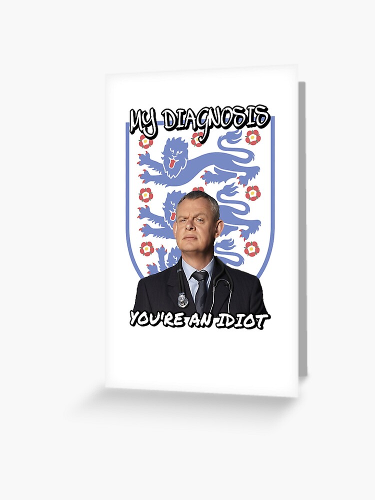 "Doc Martin 2020" Greeting Card for Sale by Custom-Heraldry | Redbubble