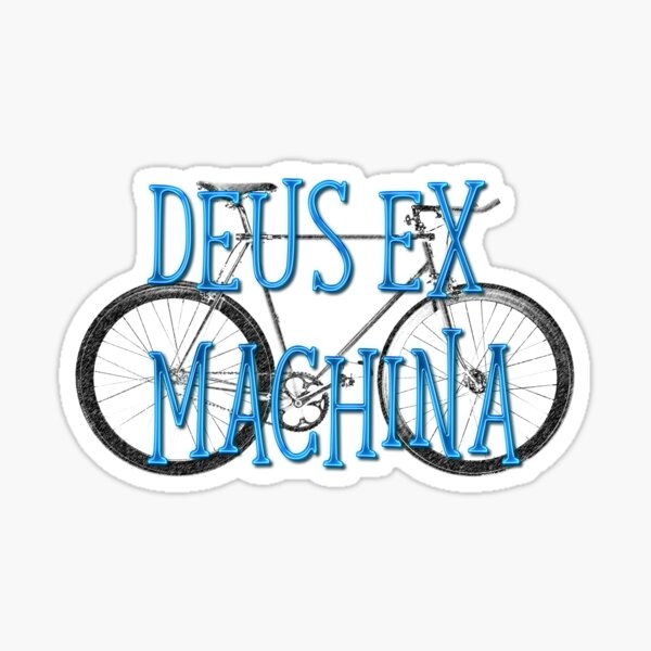 Sticker: Deus Ex Machina | Redbubble