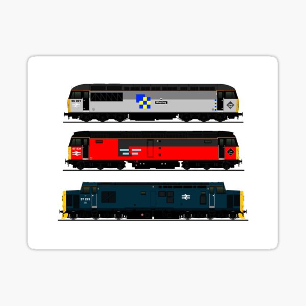 "british rail locomotives" Sticker for Sale by CraigMatthews | Redbubble