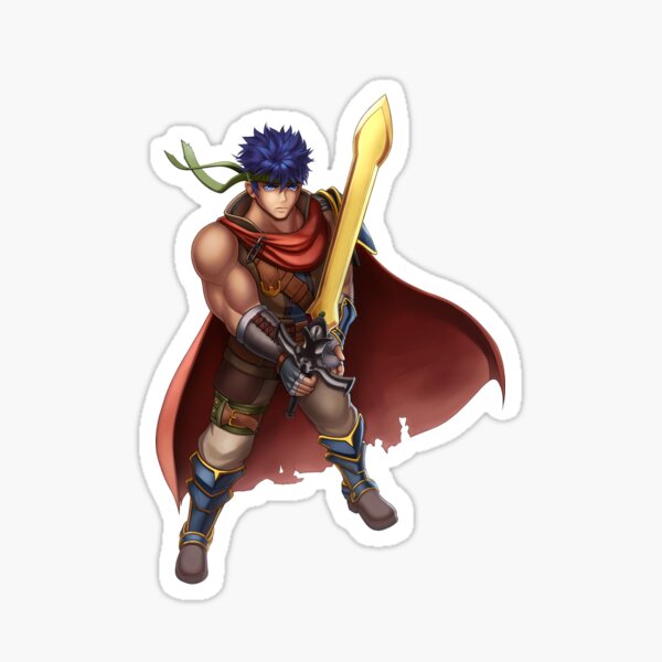 "Ike" Sticker for Sale by hybridmink | Redbubble