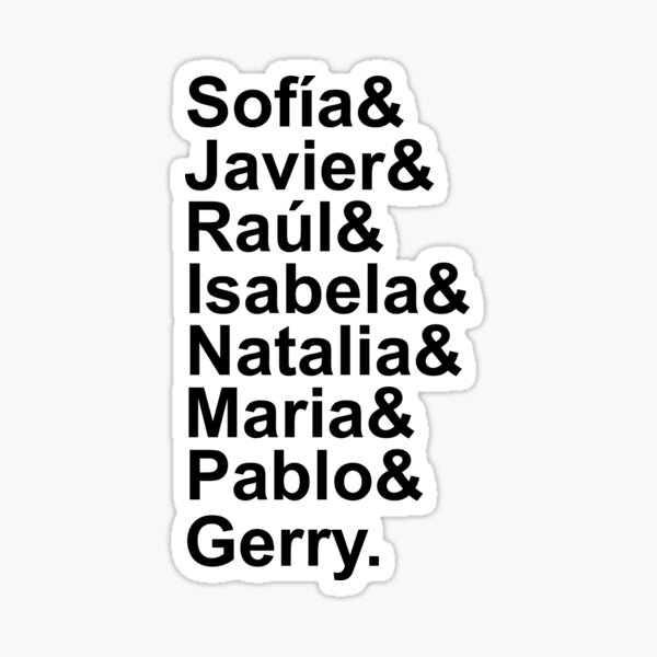 "Control Z Characters" Sticker for Sale by xoashleyy | Redbubble