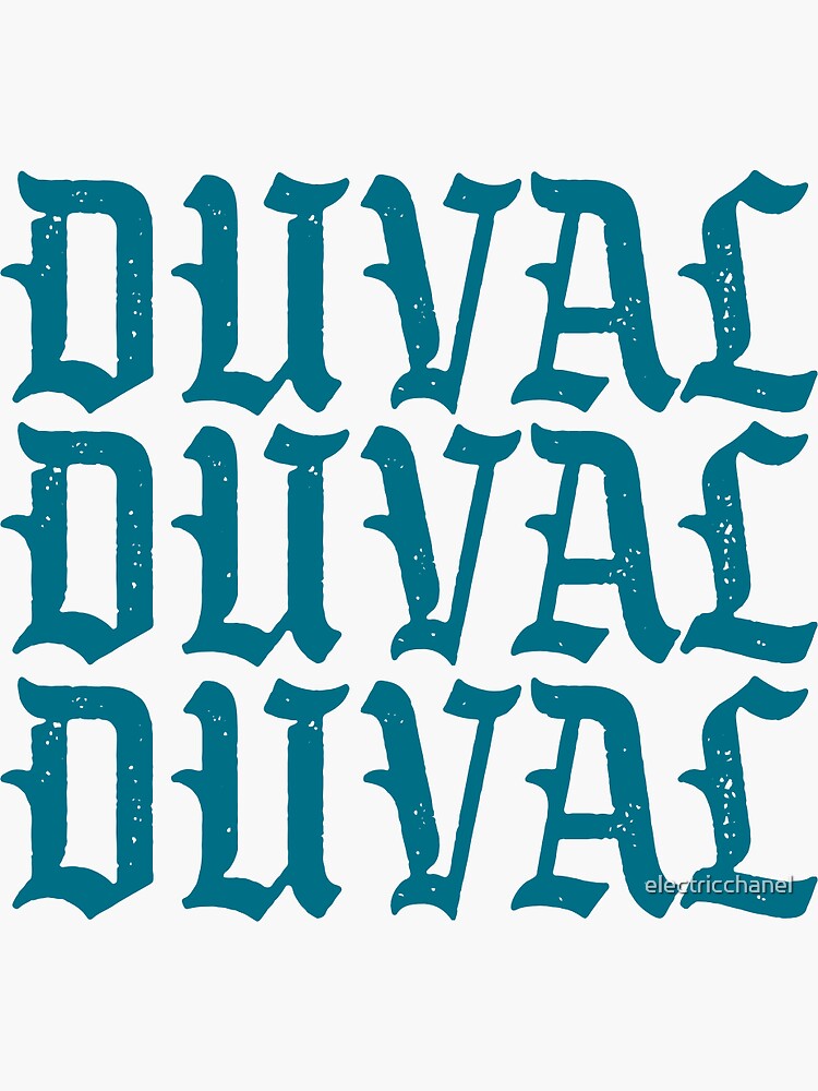 "Duval Sticker" Sticker by electricchanel | Redbubble