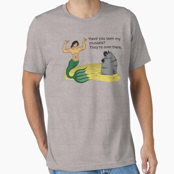 "Mussels" Essential T-Shirt for Sale by imasillypirate | Redbubble