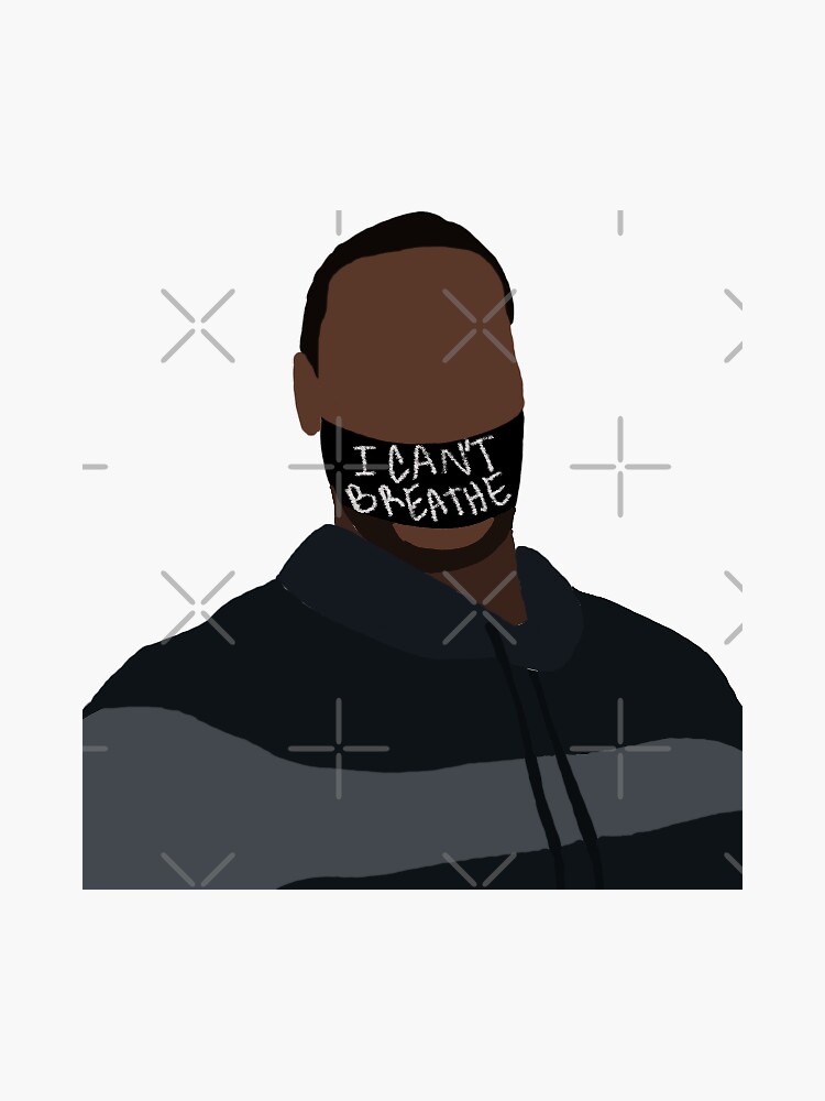 "George Floyd" Sticker for Sale by kbredesen1 | Redbubble