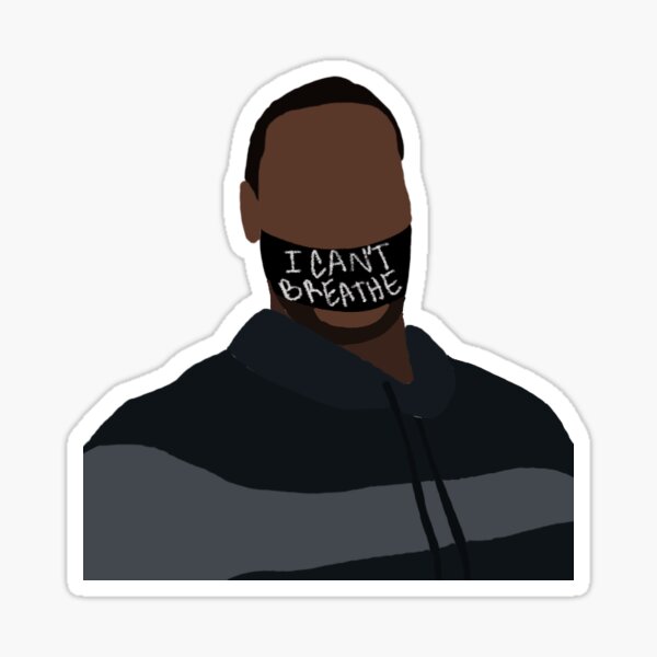 "George Floyd" Sticker for Sale by kbredesen1 | Redbubble