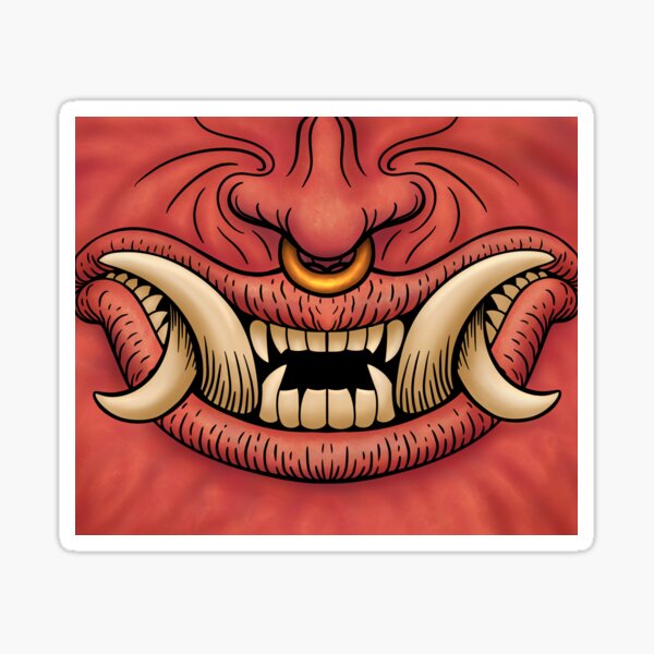 "Maw" Sticker by Hareguizer | Redbubble