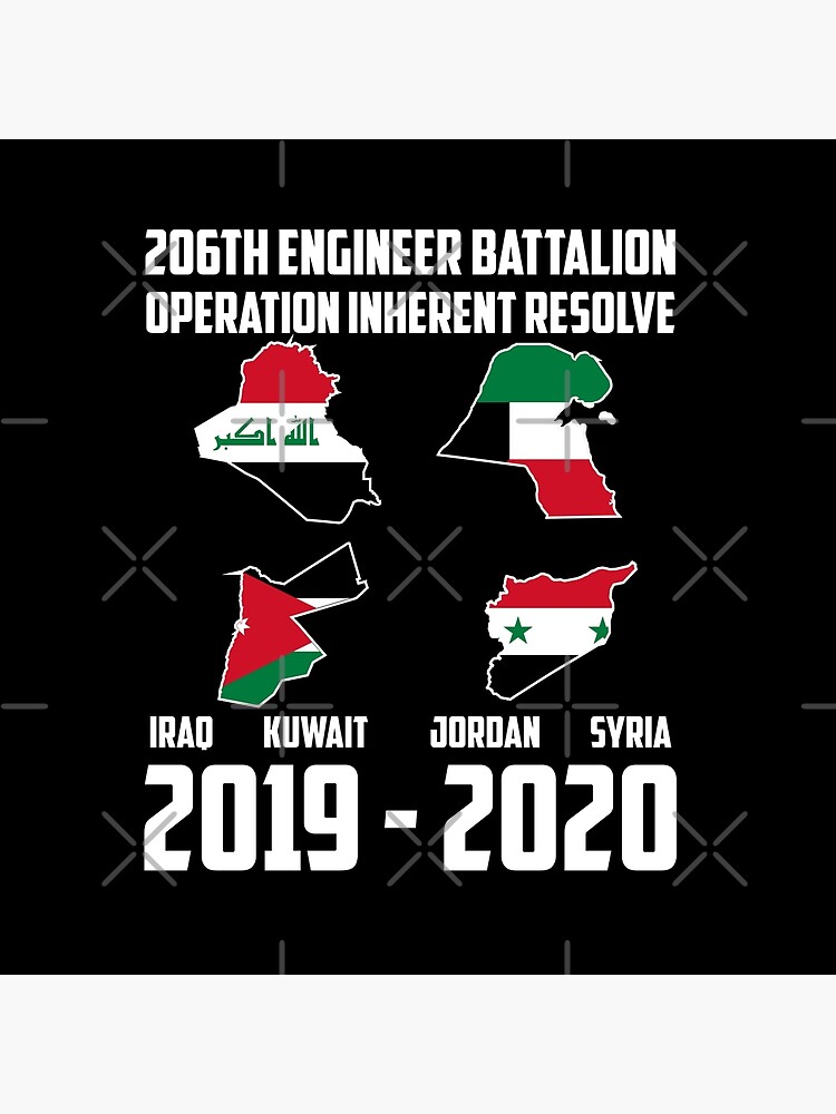 "206th engineer battalion operation inherent resolve iraq kuwait jordan ...