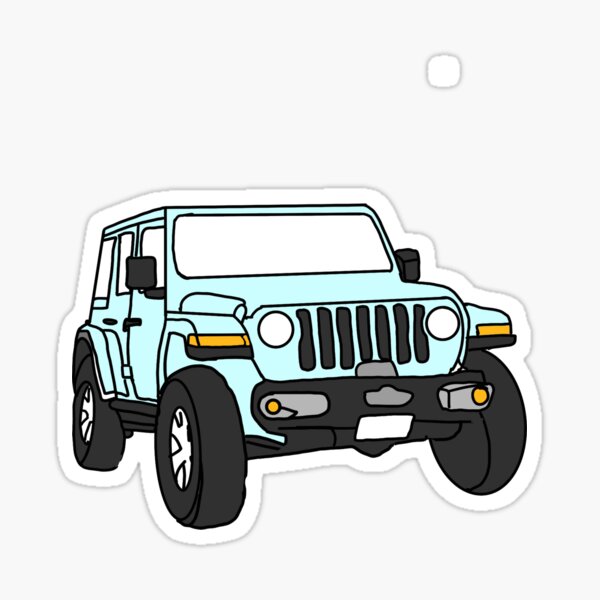 "Jeep sticker " Sticker by Sofiaa-w | Redbubble