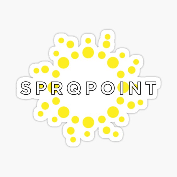 Sprq Point Stickers | Redbubble