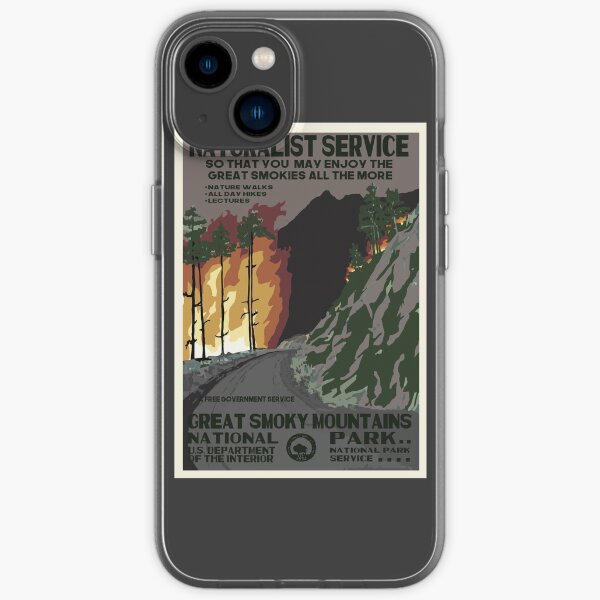 "Retro WPA National Parks Poster of Great Smoky Mountains Reimagined ...