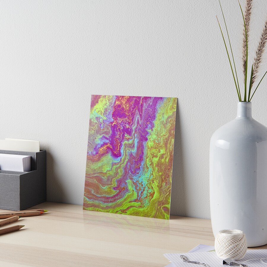 "Trippy Drip" Art Board Print by calliswag | Redbubble
