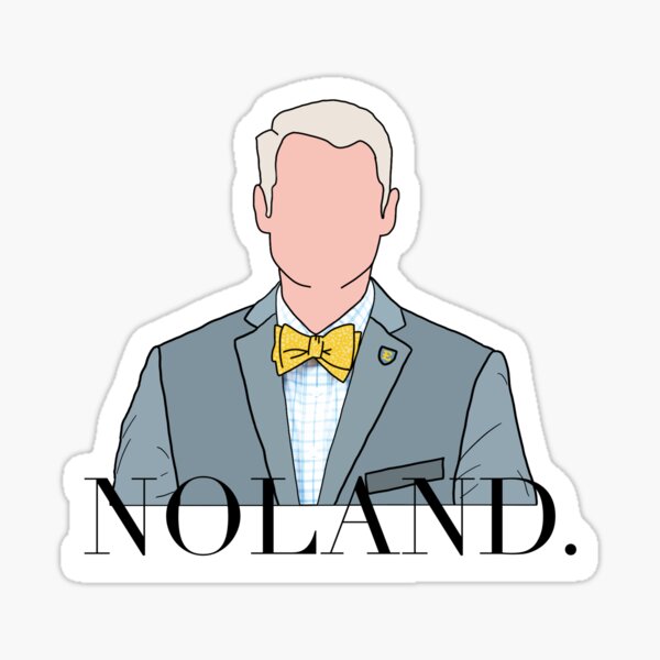 "ETSU Dr. Noland Design 2" Sticker for Sale by shainareins | Redbubble