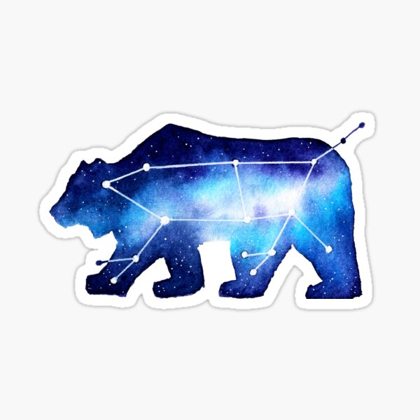 "Ursa Major" Sticker for Sale by KtO-Creations | Redbubble