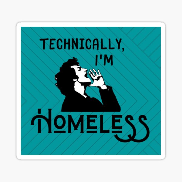 "Jean Ralphio Homeless Parks and Rec Sticker" Sticker by ...