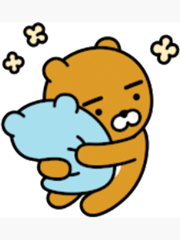 "KakaoTalk Friends Hello! Ryan (카카오톡 라이언) 07" Art Print by icdeadpixels ...