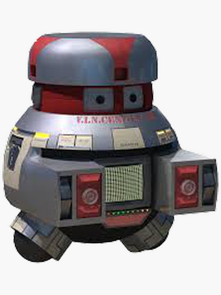 "Vincent The Black Hole Robot" Sticker by Alastair42 | Redbubble