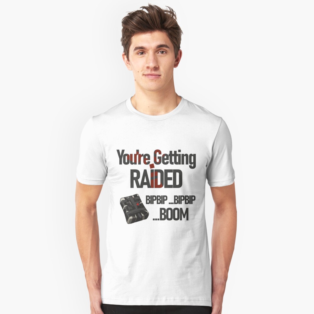 "Rust Getting Raided Timed Explosive" T-shirt by DigitalPulsion | Redbubble