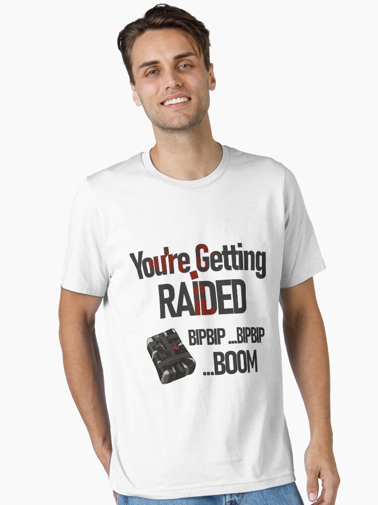 "Rust Getting Raided Timed Explosive" Essential T-Shirt for Sale by ...
