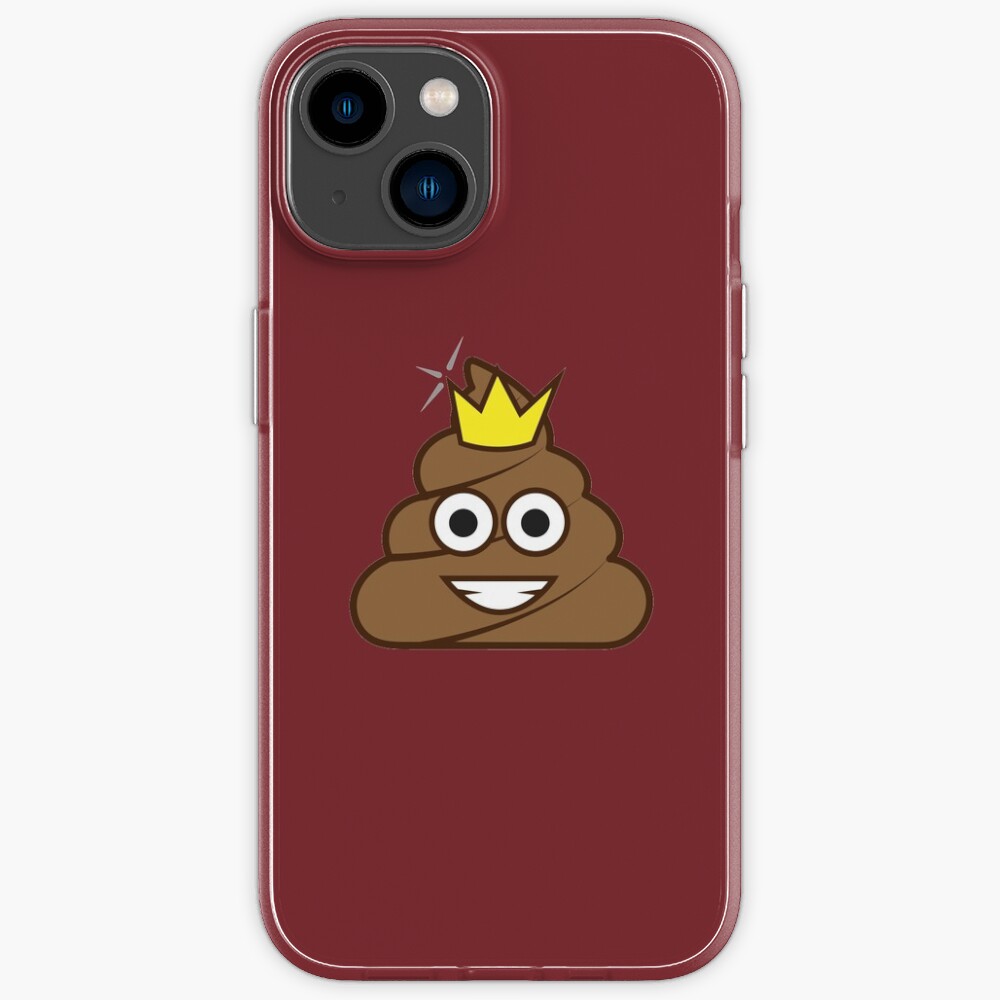 "Poop Emoji Crown" iPhone Case for Sale by jvshop | Redbubble
